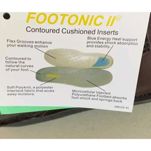 footonic | Shoes | Evatech Footonic Ii Brown Leather Oxford Sneaker ...